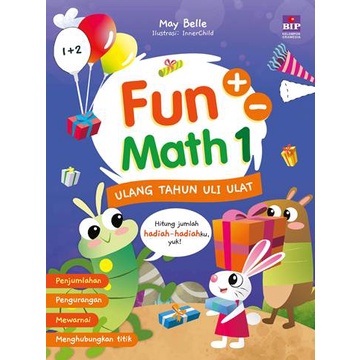 Jual Buku Aktivitas Anak Fun Math 1 : Ulang Tahun Uli Ulat | Shopee ...