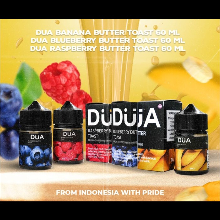 Jual DUA BUTTER TOAST SERIES 60ML BY INDOBREW E-LIQUID | Shopee Indonesia