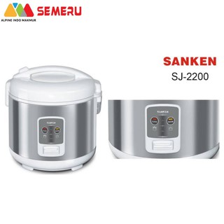 Jual SANKEN Magic Com Stainless 1.8 L SJ-2200 | Shopee Indonesia