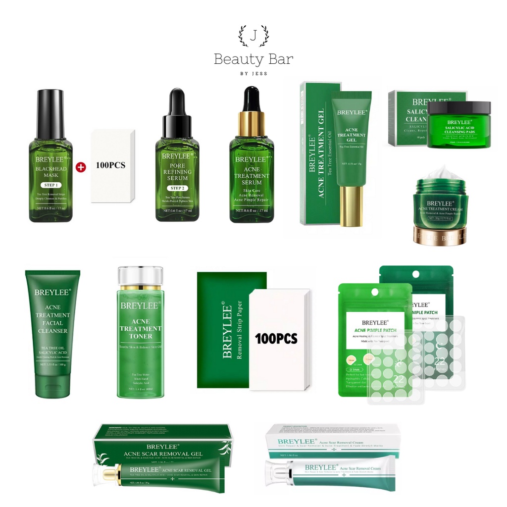Jual Breylee Anti-Acne & Comedo Series | Step 1 & 2 | Cream | Serum ...