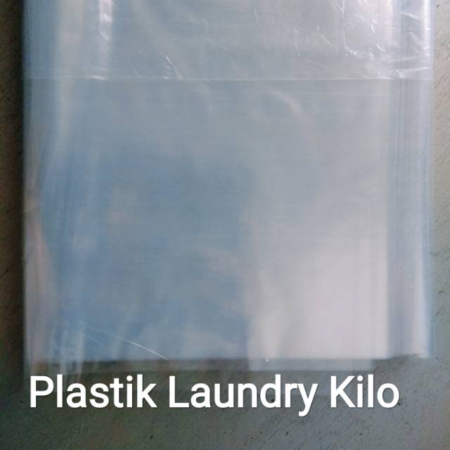 Jual Plastik Laundry Kilo ukuran 40 cm x 60 cm | Shopee Indonesia