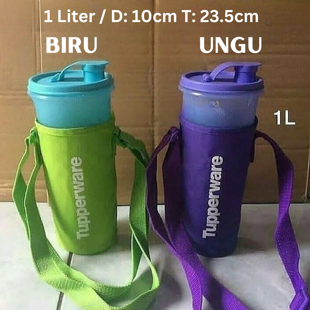 Jual Slim line 1L dengan tas botol minum handy cool 1 liter - 1PCS ...