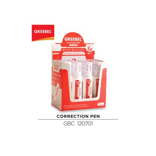 Jual Tip Ex Greebel GBC 120701 / GBC 120701 Greebel Correction Pen ...