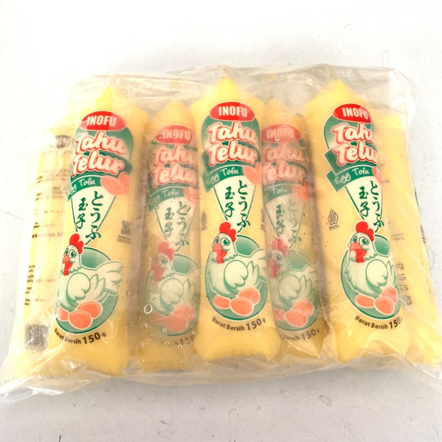 Jual Egg Tofu / Tahu Telur by INOFU (Label Ayam) 150 Gr | Shopee Indonesia