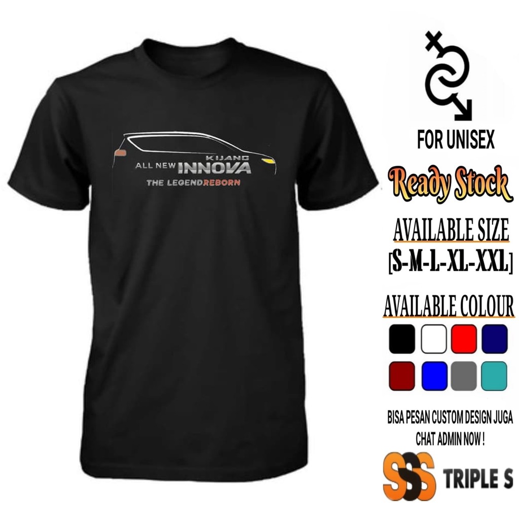 Jual KAOS KIJANG ALL NEW INNOVA THE LEGEND REBORN KAOS KOMUNITAS MOBIL ...