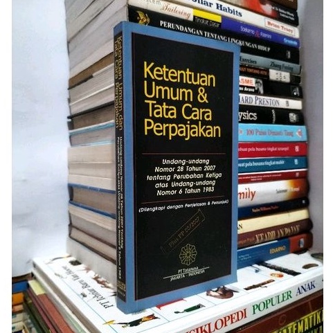 Jual Original Ketentuan Umum Tata Cara Perpajakan Shopee Indonesia