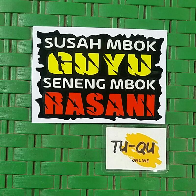 Jual Stiker kata gaul | Shopee Indonesia
