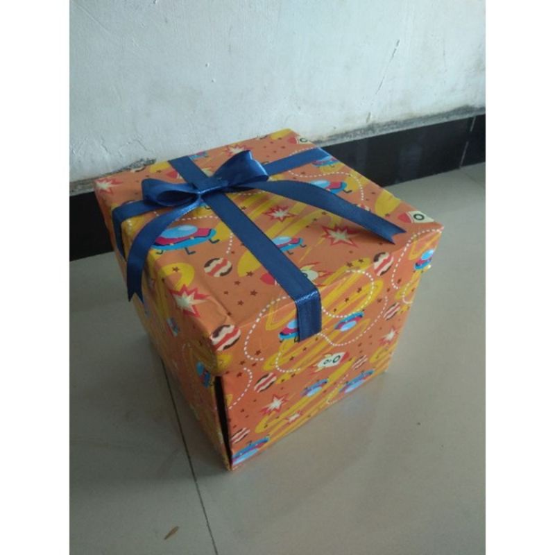 Jual explosion box / box supries/box kejutan / box kosongan tanpa isi ...