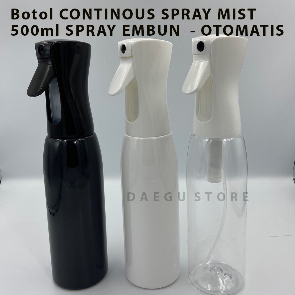 Jual Botol Spray Misty Embun Continous Mist Spray Otomatis Refillable ...