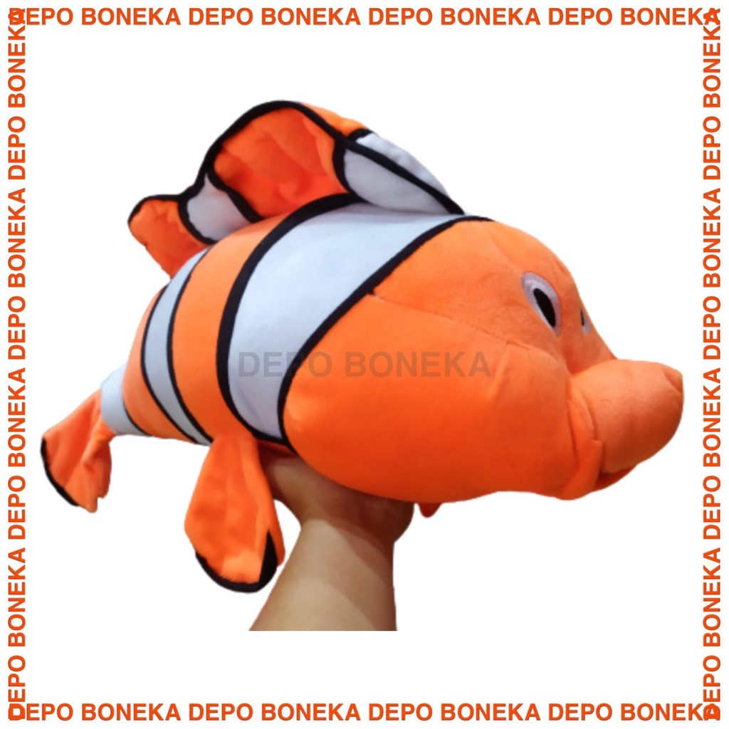 Jual BONEKA IKAN NEMO ORANGE UKURAN XL | Shopee Indonesia