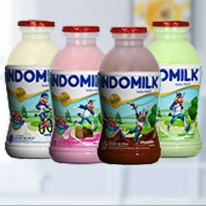 Jual Indomilk Botol 190ml 1dus 24pc (coklat, strawberry, melon, vanila) | Shopee Indonesia