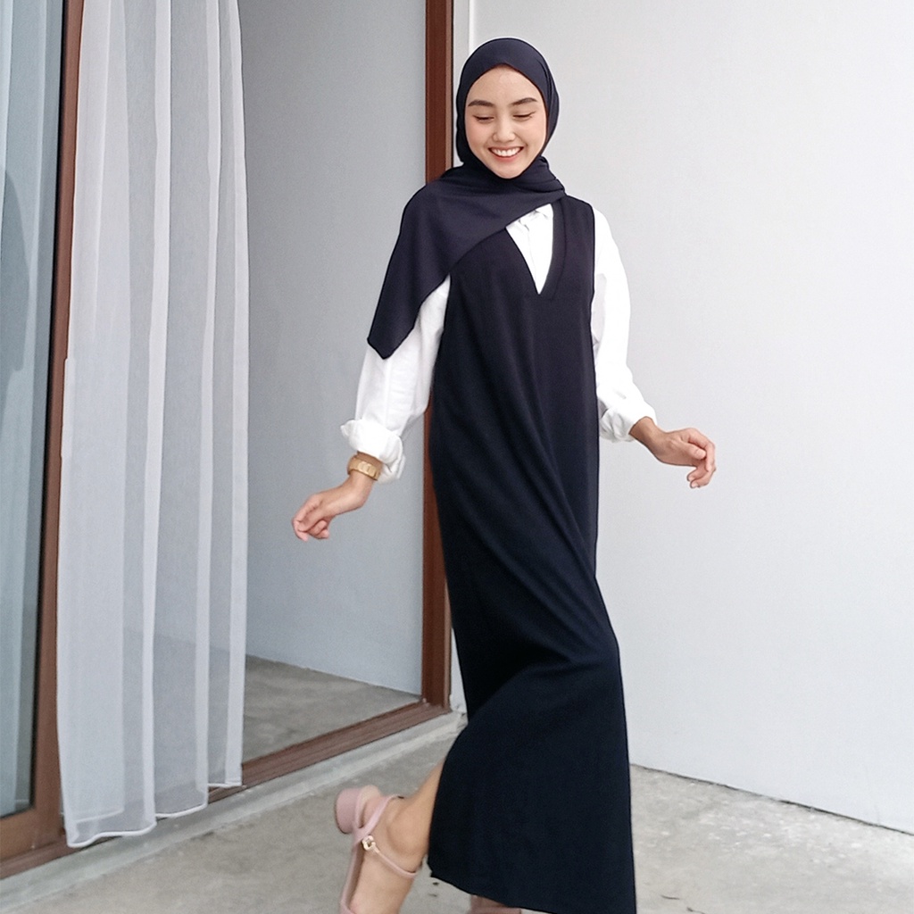 Jual Isla Naba Dress Texture - Outer - Pakaian Wanita - Rib Knit Cotton ...