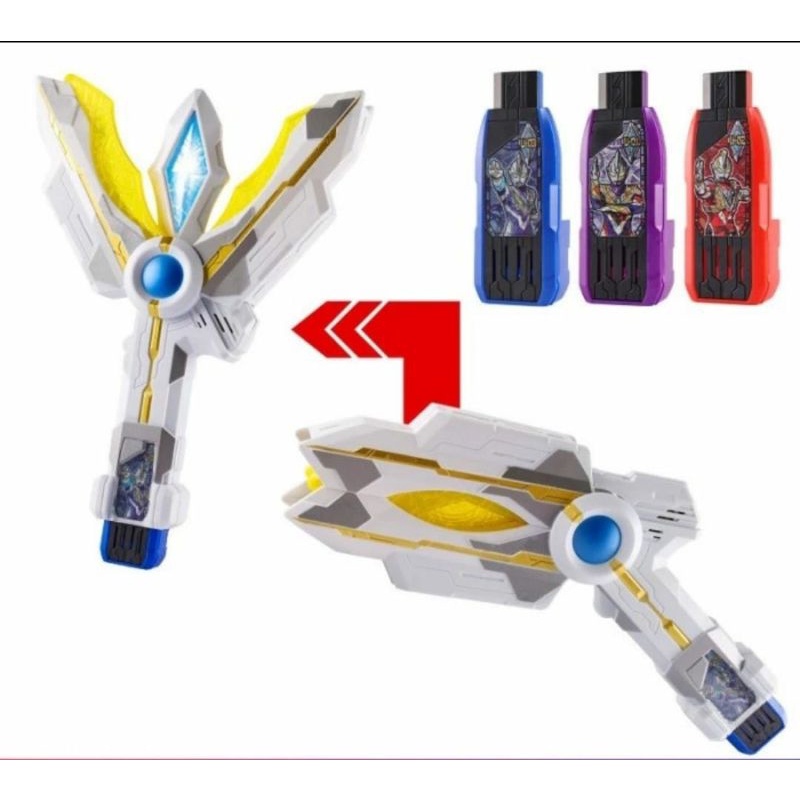 Jual Mainan Senjata Ultraman Trigger DX Senjata Ultraman Geed Altman ...
