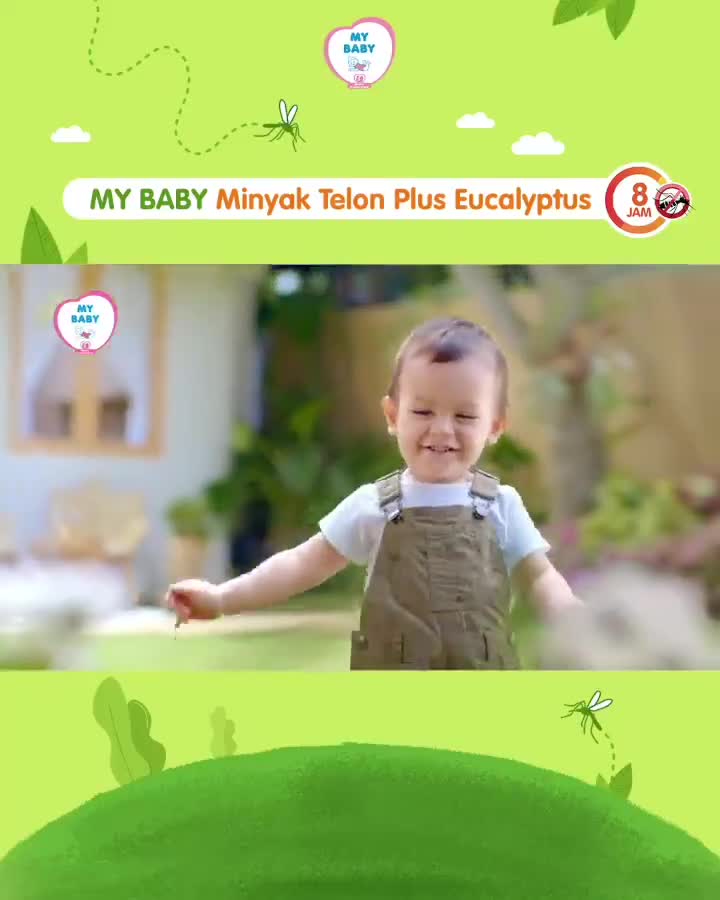 Jual My Baby Minyak Telon Plus 8Jam 150ml Mybaby Anti Nyamuk 8 jam ...