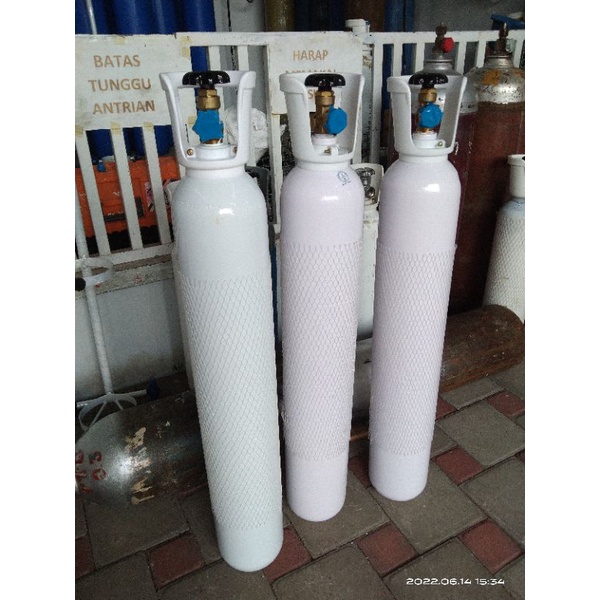 Jual Tabung oksigen ukuran 1,5 m3 10 liter BARU | Shopee Indonesia