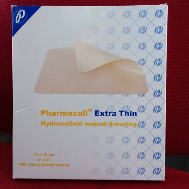 Jual Pharmacoll Hydrocolloid extra thin patch/plester jerawat/acne ...