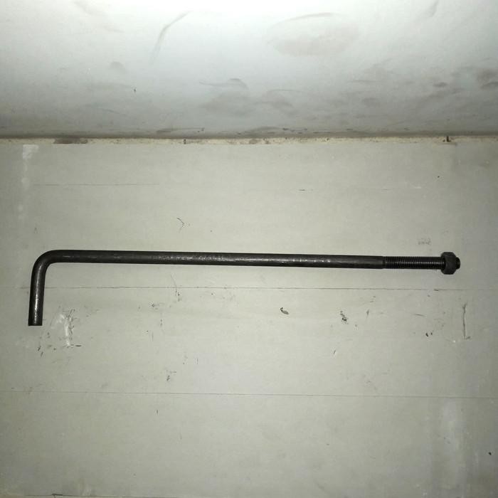 Jual BAUT & MUR ANGKER / ANGKUR 3/4" × 600 × 100 Warna HITAM parts ...