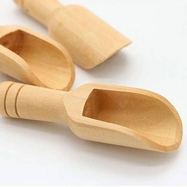 Jual Scoop Kayu Mini / Skop Estetik Sendok Teh Gula Bumbu Kopi Sekop ...
