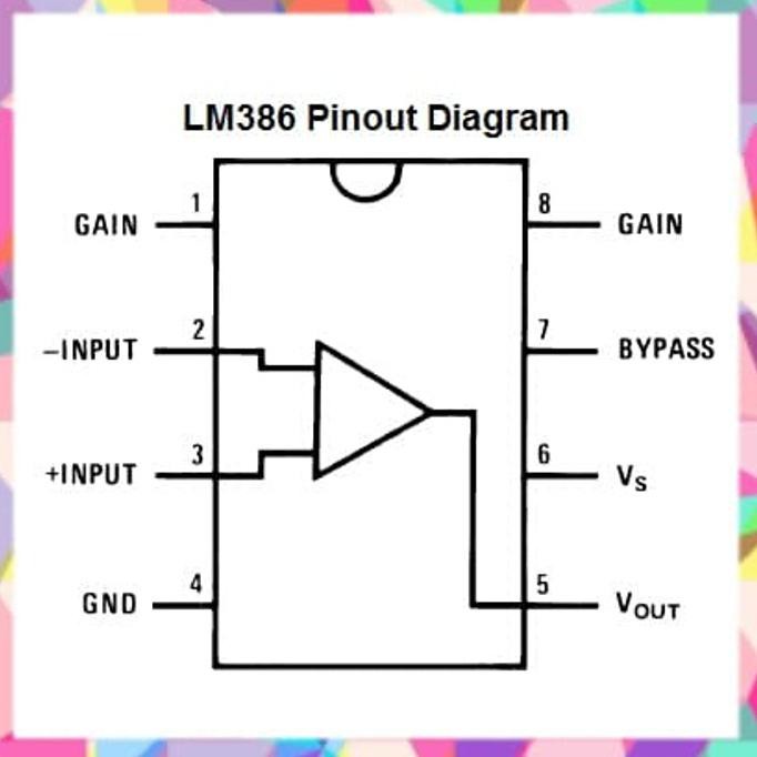 Jual LM386 IC ,audio power amplifier,low voltage, National asli original tektron22 Berkualitas ...
