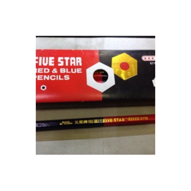 Jual Pensil Merah Biru besar | Shopee Indonesia