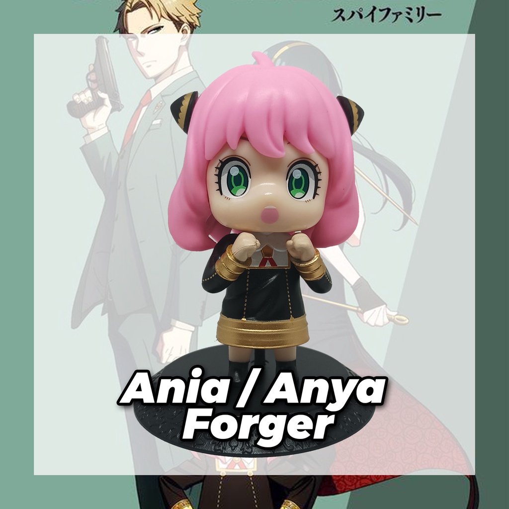 Jual Action Figure Spy X Family "ania/anya forger, loid forger. yor ...