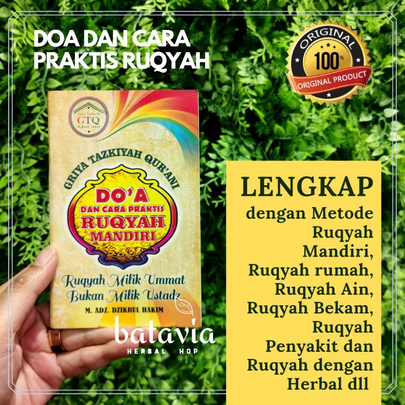 Jual Doa dan cara praktis Ruqyah mandiri panduan ruqyah rumah Ain dll ...