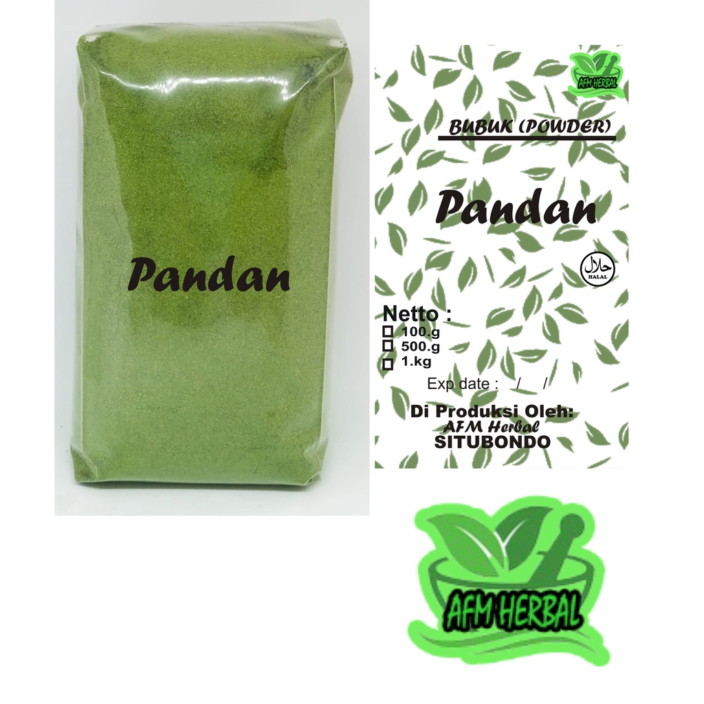 Jual BUBUK PANDAN WANGI 1 KG AROMA WANGI Herbal-Rempah-Tradisional ...
