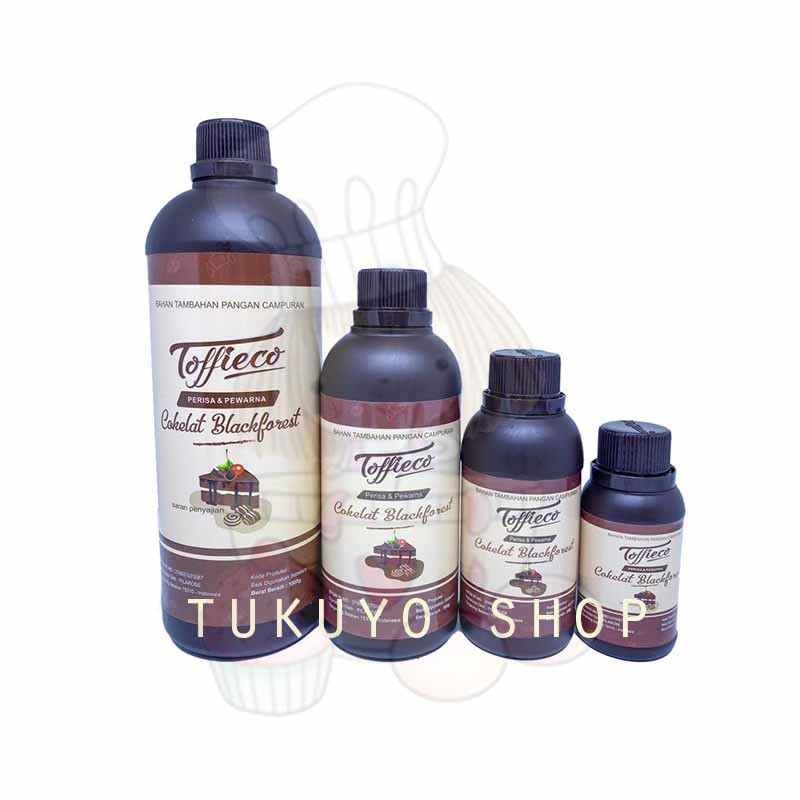 Jual Toffieco Pasta Perisa & Pewarna - Cokelat/coklat BlackForest 1 kg ...