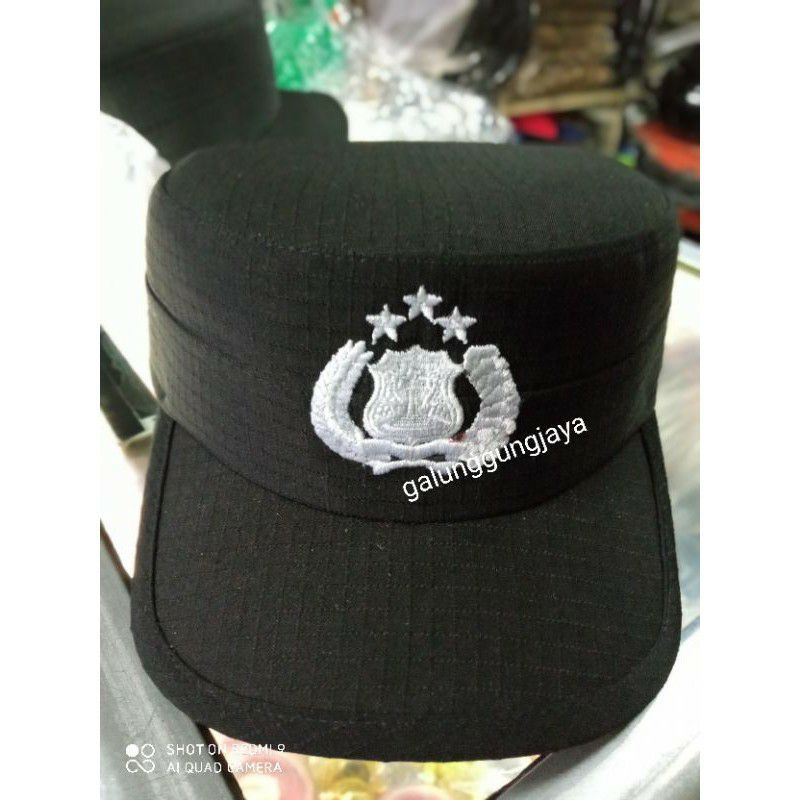 Jual Topi komando bintara polisi coklat/topi komando coklat bintara ... Jual Topi komando bintara polisi coklat/topi komando coklat bintara ...