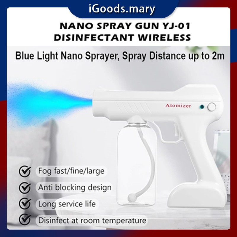 Jual Alat Semprot Spray Gun Disinfektan Portable Disinfectant Nano ...