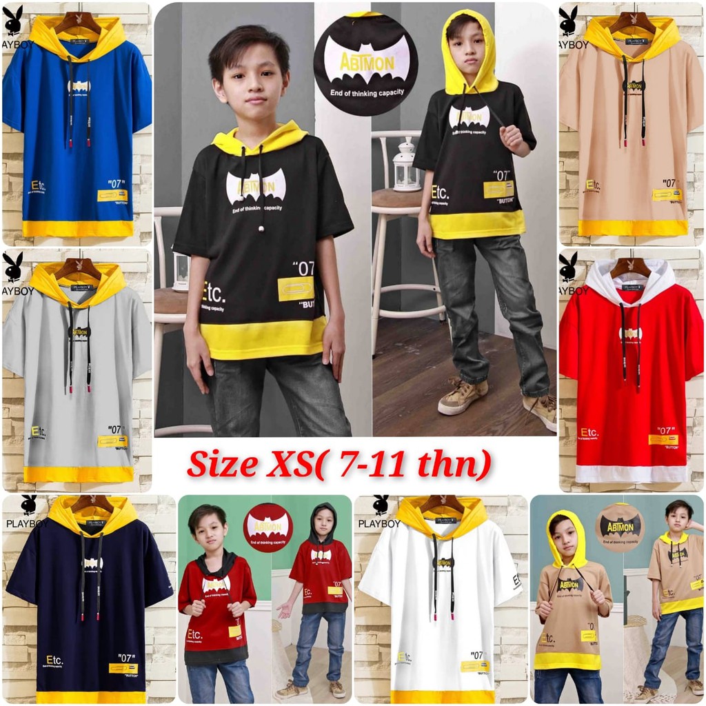 Jual JOLIJOS/Sweater Kid Hoodie Abimon/Atasan anak Laki-Laki/Size S dan ...