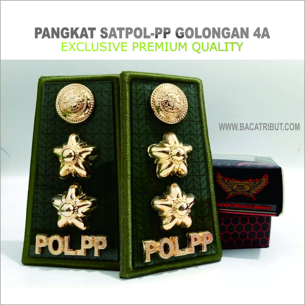 Jual Pangkat PolPP golongan 4A Premium | Shopee Indonesia