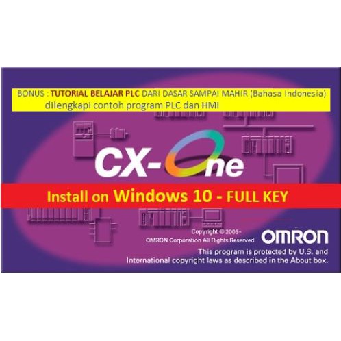 Jual PLC Software Omron| CX-ONE V4.4 Full [TERLARIS] | Shopee Indonesia