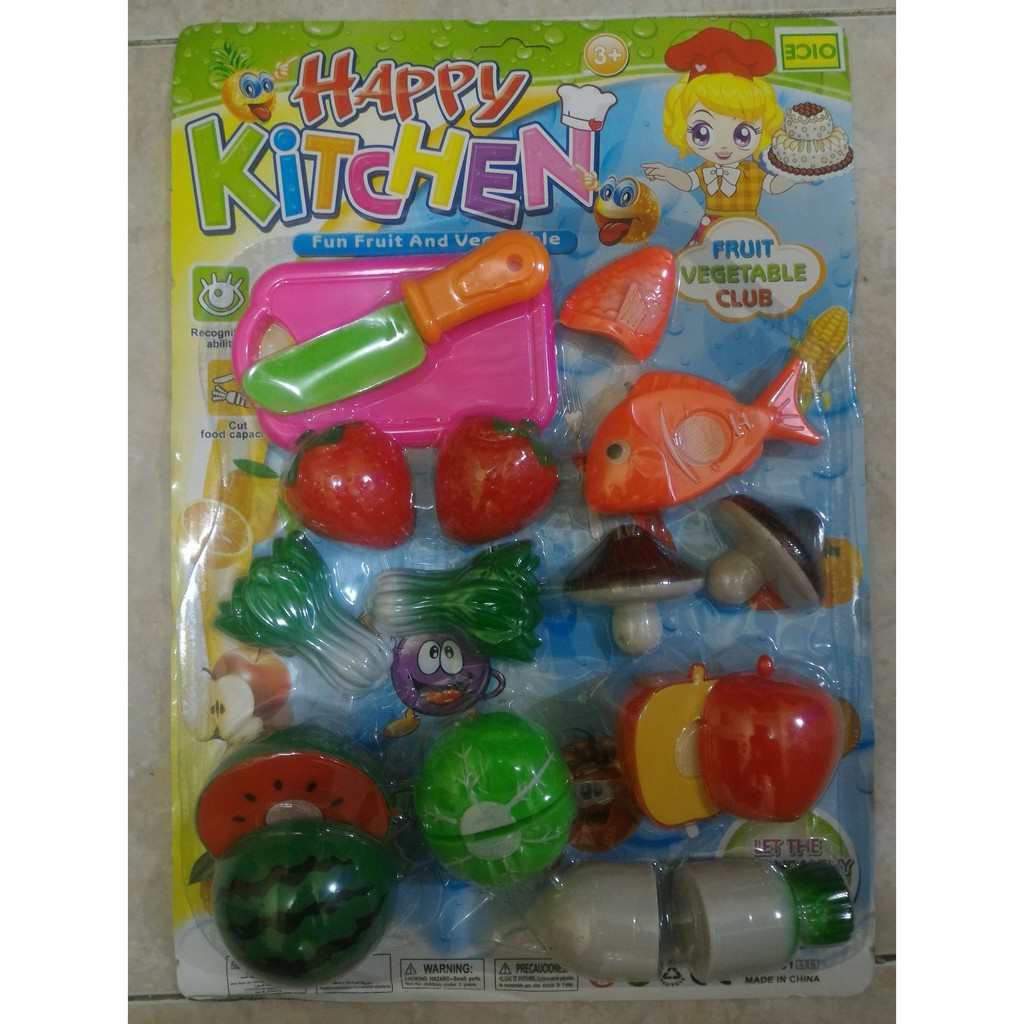 Jual mainan Buah potong SAYUR POTONG ( best seller ) | Shopee Indonesia