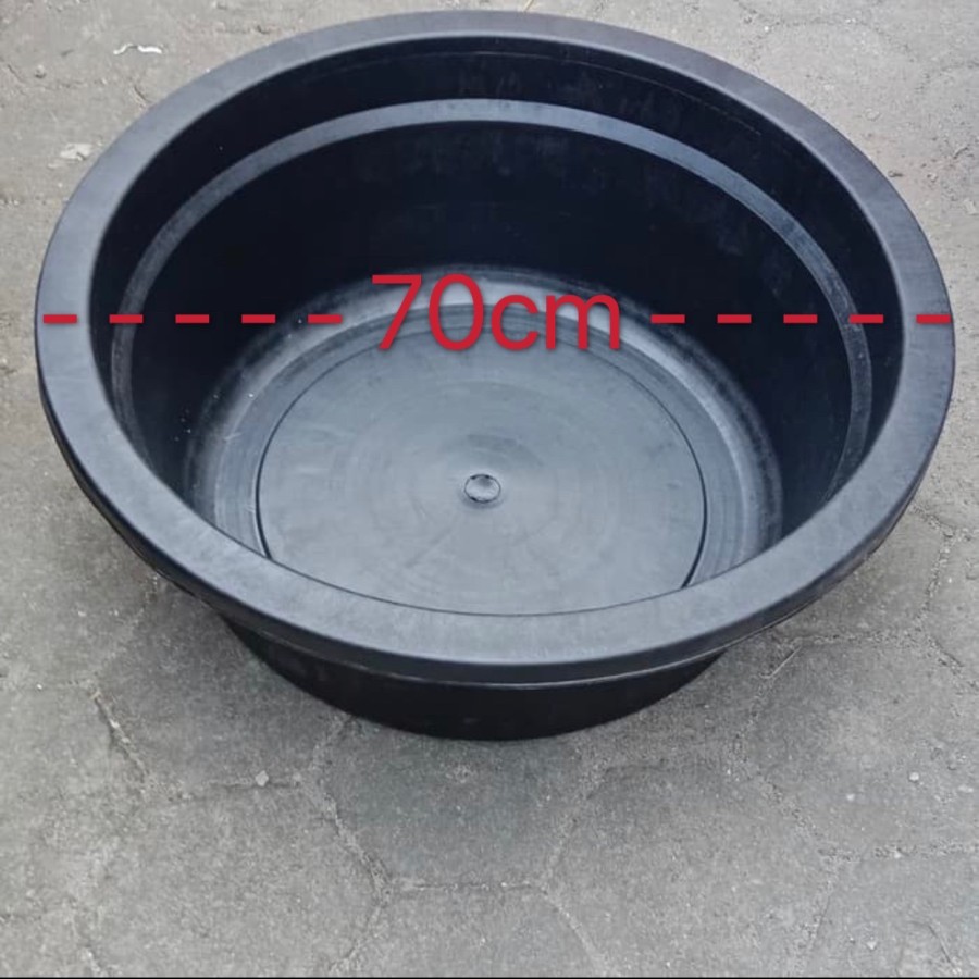 Jual Bak Karet USA 32 Ember Hitam Anti Pecah Besar Hitam Kuat 70cm ...