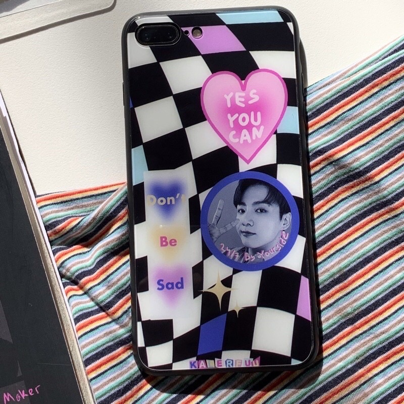 Jual Phonecase checkboard KPOP (CUSTOM) | Shopee Indonesia
