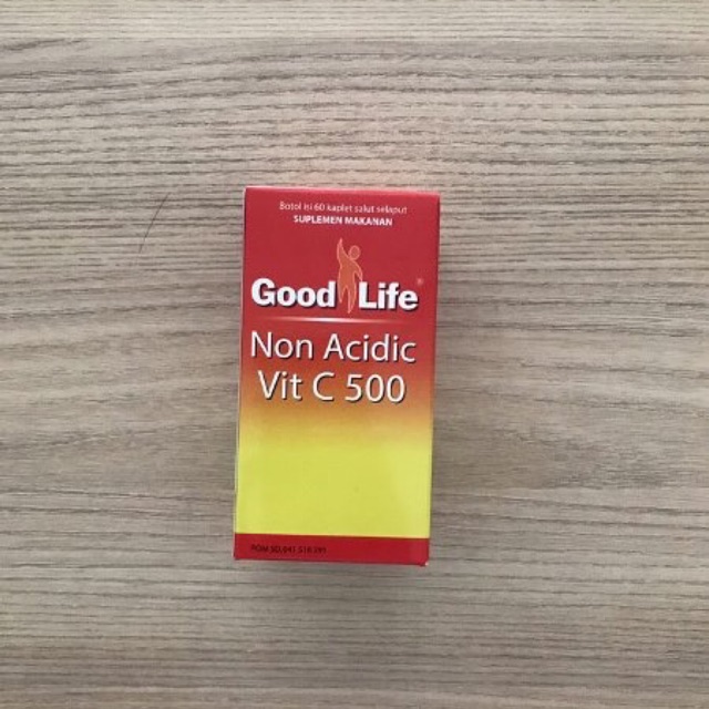 Jual Good Life Non Acidic Vit C 500 isi 60’s | Shopee Indonesia