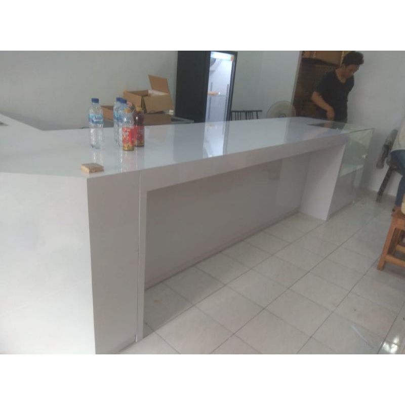 Jual Meja Counter / Meja Bar/ Meja Barista / Meja Cafe | Shopee Indonesia