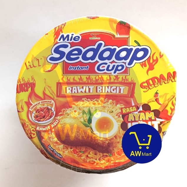 Jual SEDAAP MIE CUP - ALL VARIAN - RAWIT BINGIT AYAM JERIT BAKSO BLEDUK ...