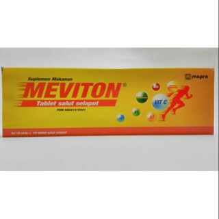 Jual Meviton Isi 100's Tablet Mepro / Multivitamin | Shopee Indonesia