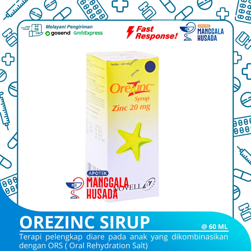 Jual OREZINC SIRUP @ 60 ML | Shopee Indonesia