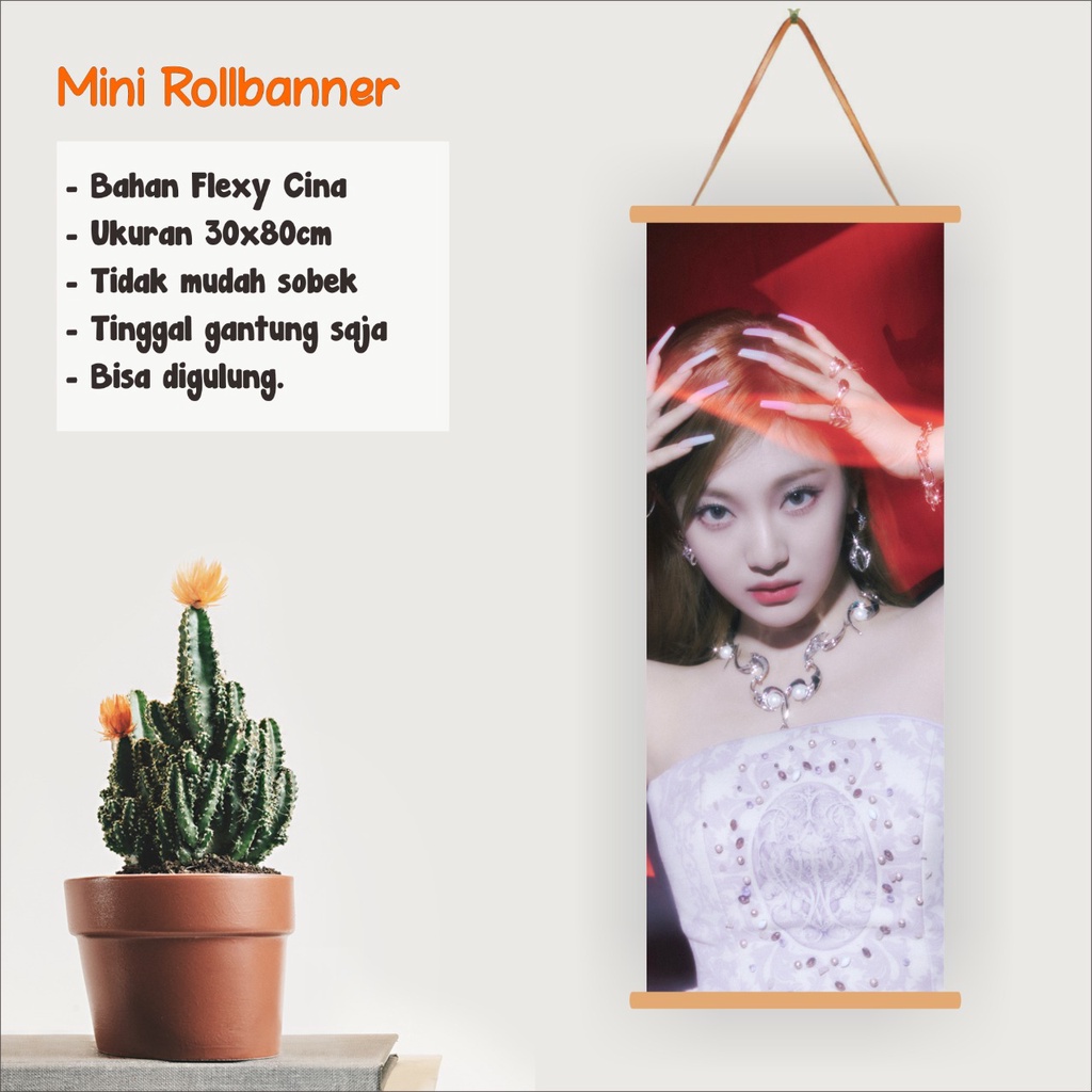 Jual MINI ROLL BANNER AESPA NINGNING | Shopee Indonesia