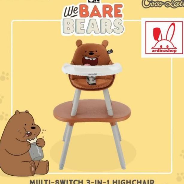 Jual Cocolatte 3 in 1 Highchair multi switch high chair - GRIZZLY ...