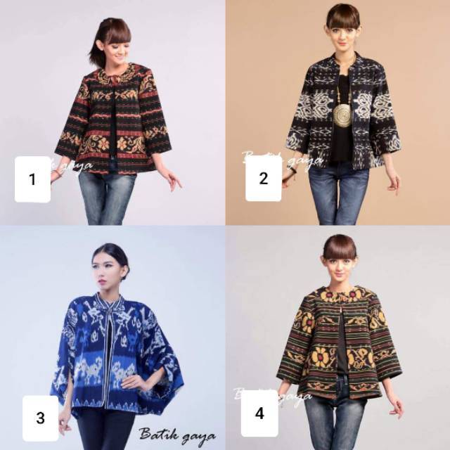 Jual BLAZER TENUN IKAT ETHNIC TRADISIONAL OUTERWEAR TENUN IKAT | Shopee ...