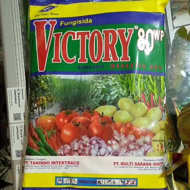 Jual Fungisida VICTORY 80WP 1 KG Mankozeb Kuning | Shopee Indonesia