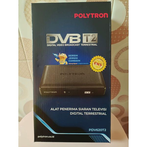 Jual SET TOP BOX STB POLYTRON PDV 620T2 | Shopee Indonesia
