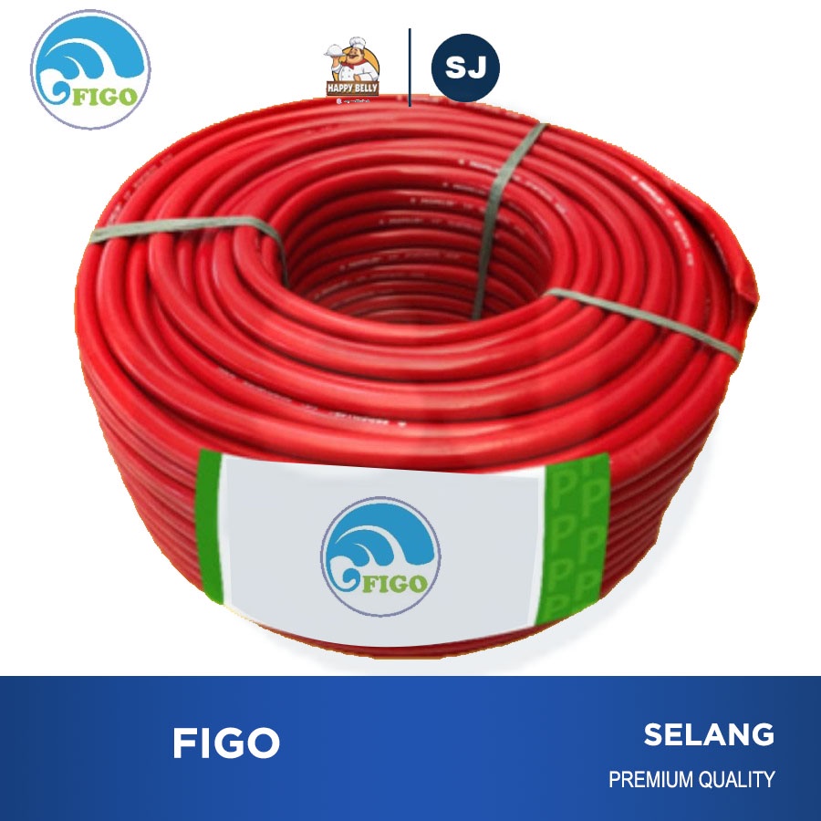 Jual Selang Dop FIGO Merah 1/2 INCH PER METER | Shopee Indonesia