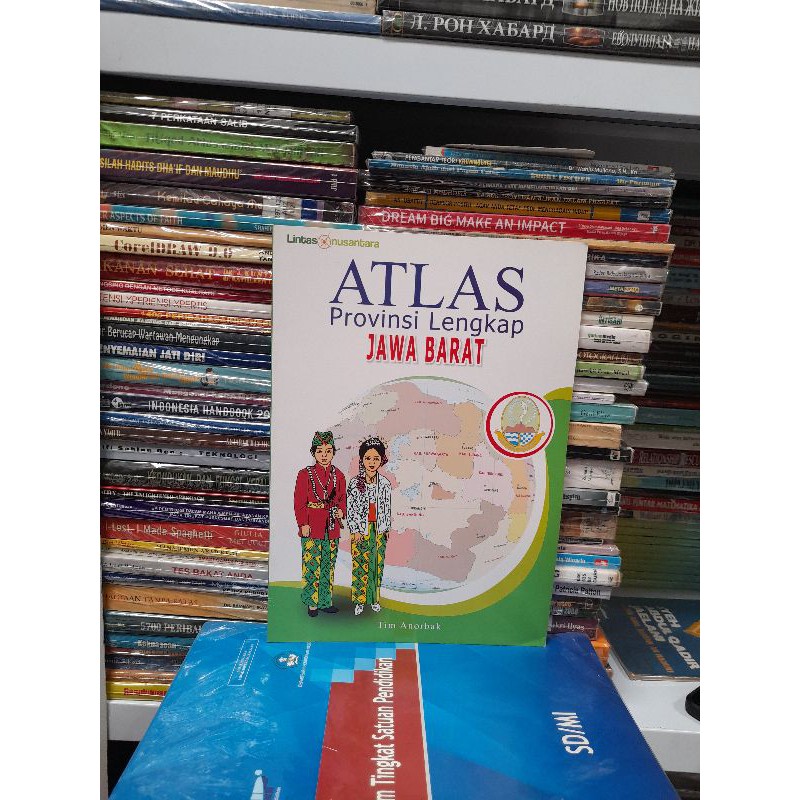 Jual Original Buku Atlas Provinsi Lengkap Jawa Barat By Tim Anorbak ...
