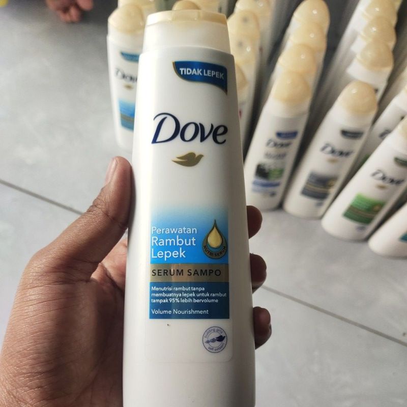 Jual dove shampoo/dove serum sampo 135ml | Shopee Indonesia