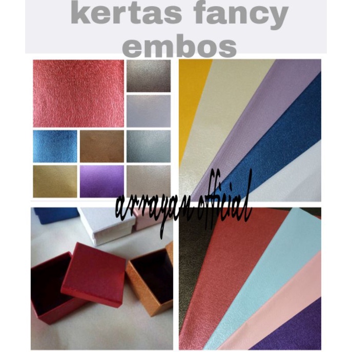Jual KERTAS KADO FANCY EMBOS / KERTAS GIFT BOX / ALAS MAHAR EXCLUSIVE ...